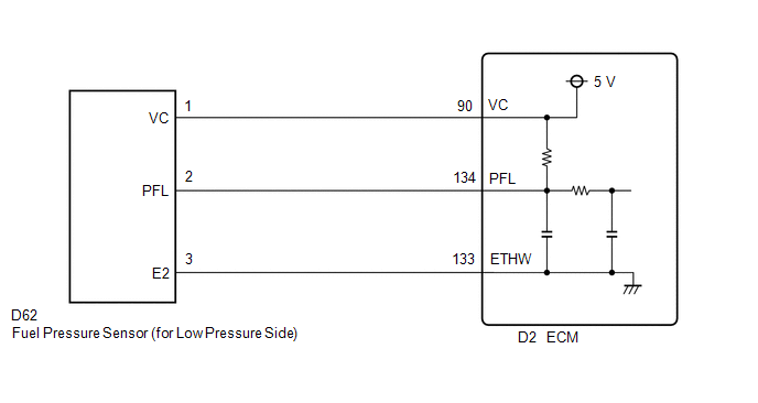 Lexus RX (RX 350L, RX450h) 2016-2026 Repair Manual - Fuel Rail Pressure ...
